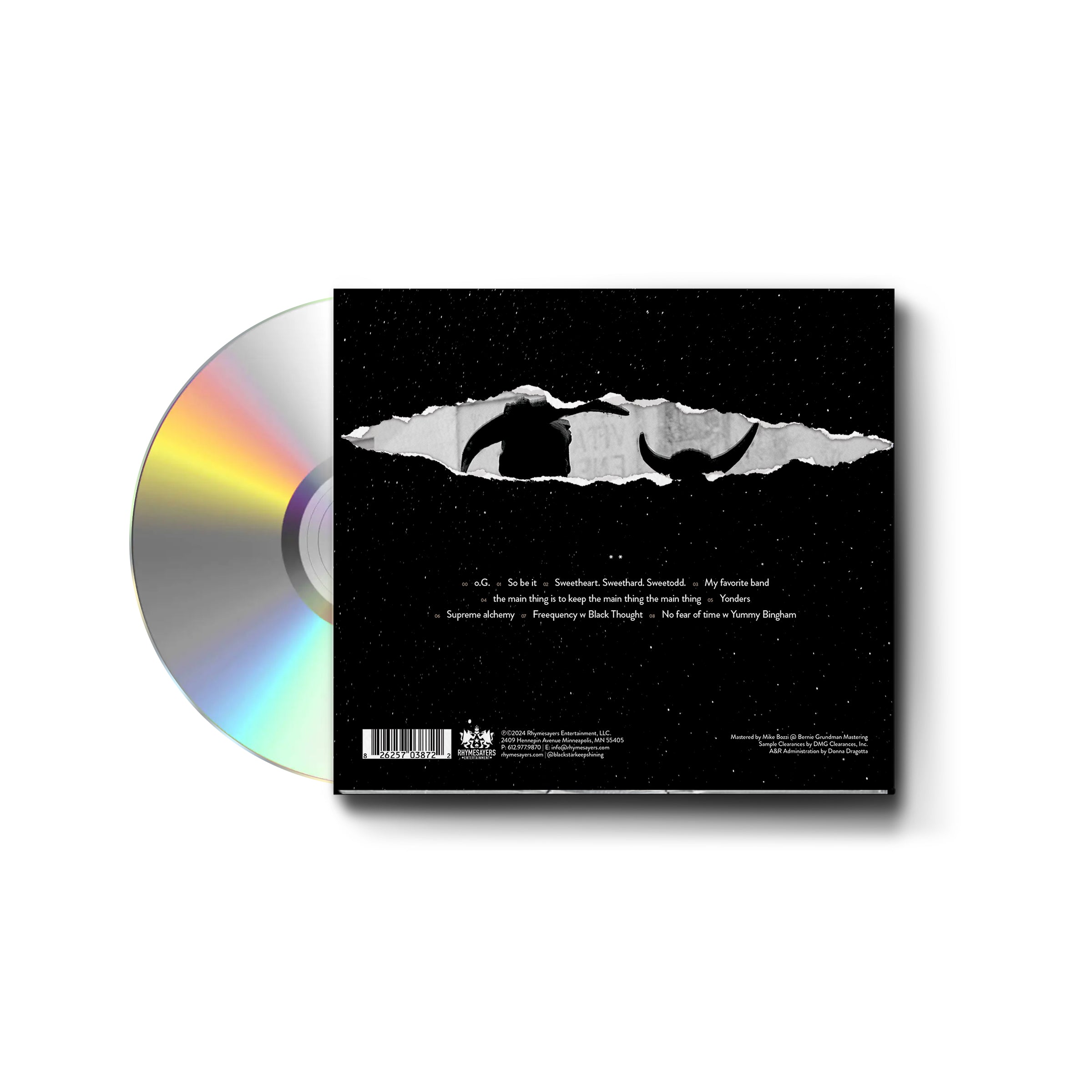 Black Star - No Fear of Time (CD) - Rhymesayers Entertainment