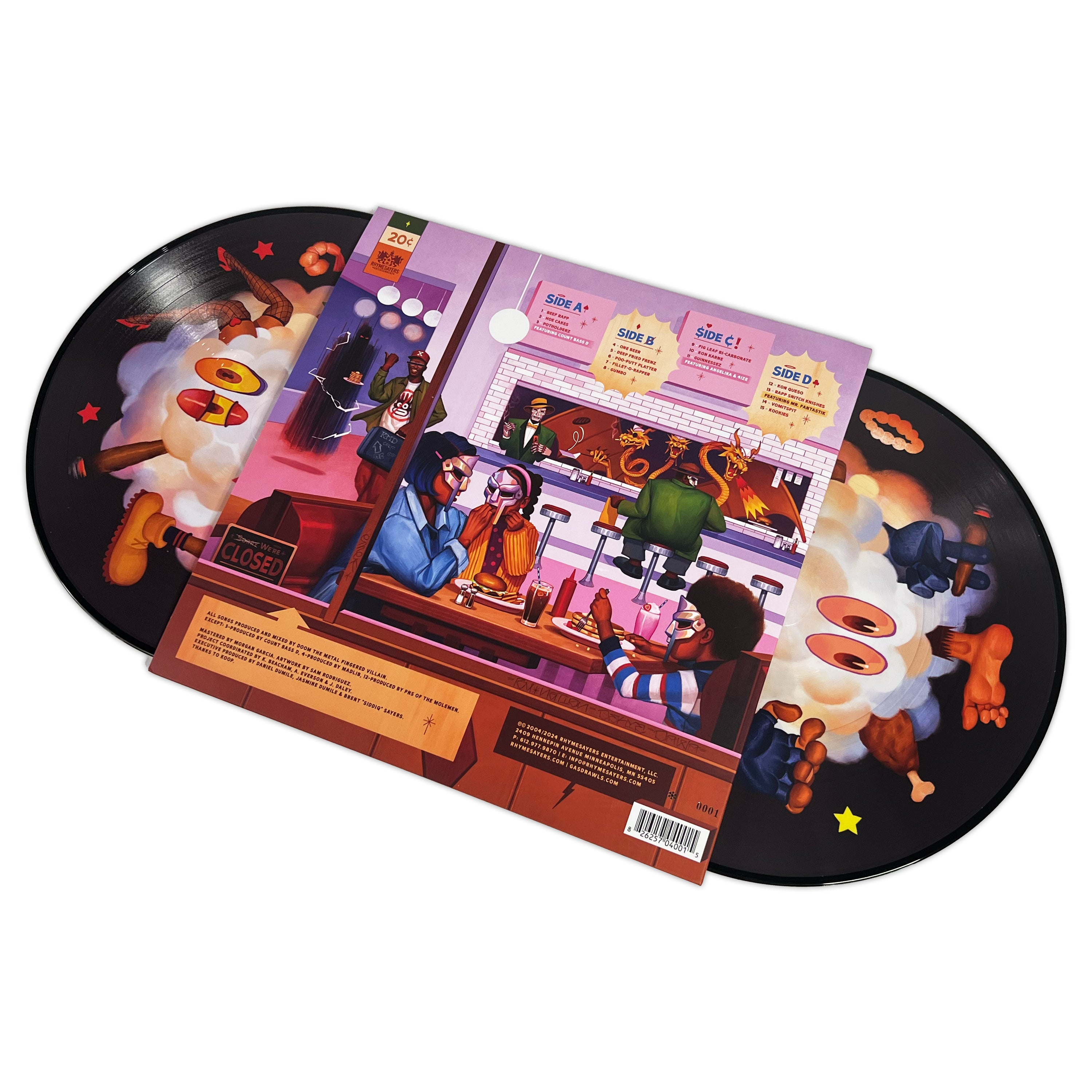 MF DOOM - MM..FOOD (20th Anniversary Edition) Deluxe Vinyl + Kookies 7 ...