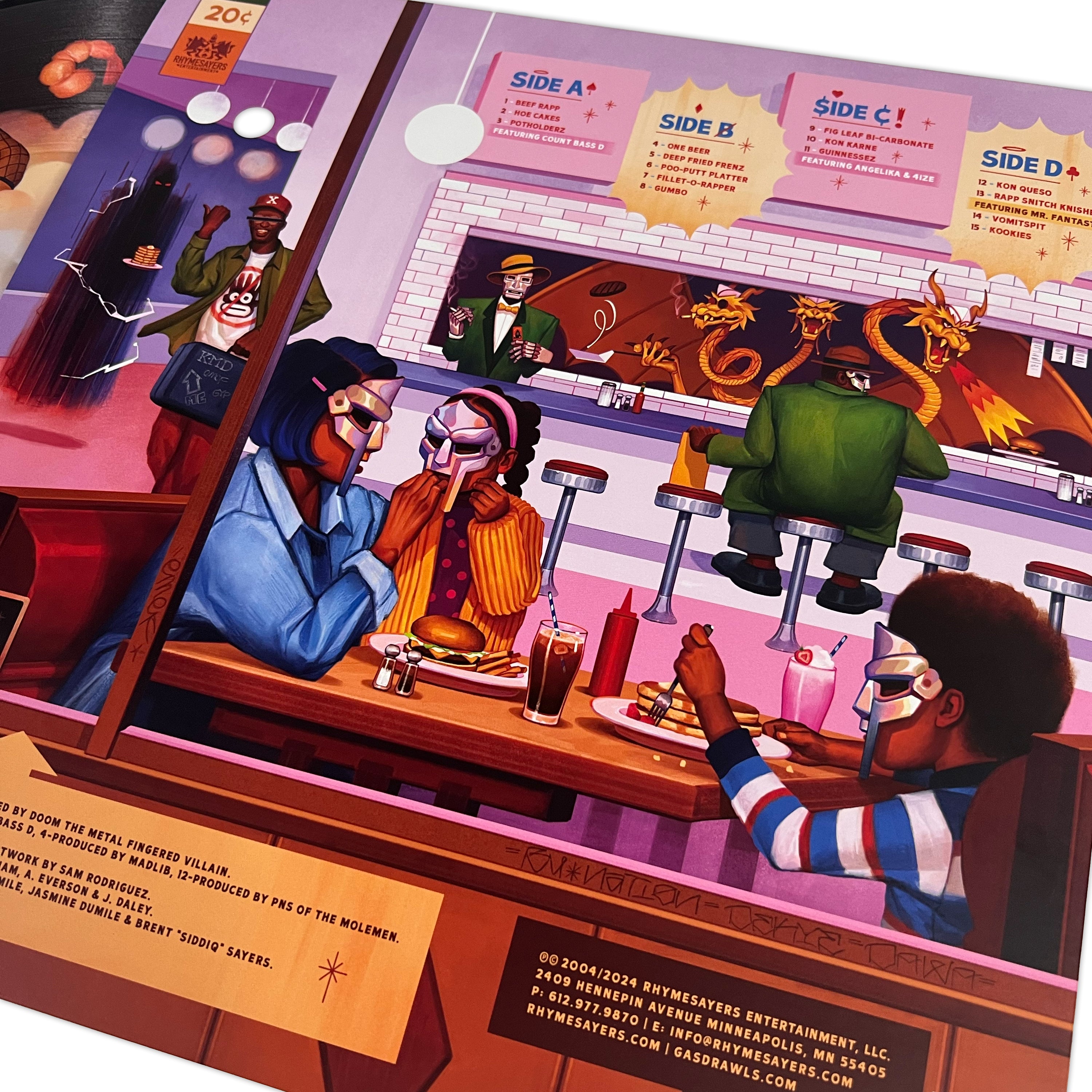 MF DOOM - MM..FOOD (20th Anniversary Edition) Deluxe Vinyl + Kookies 7 ...