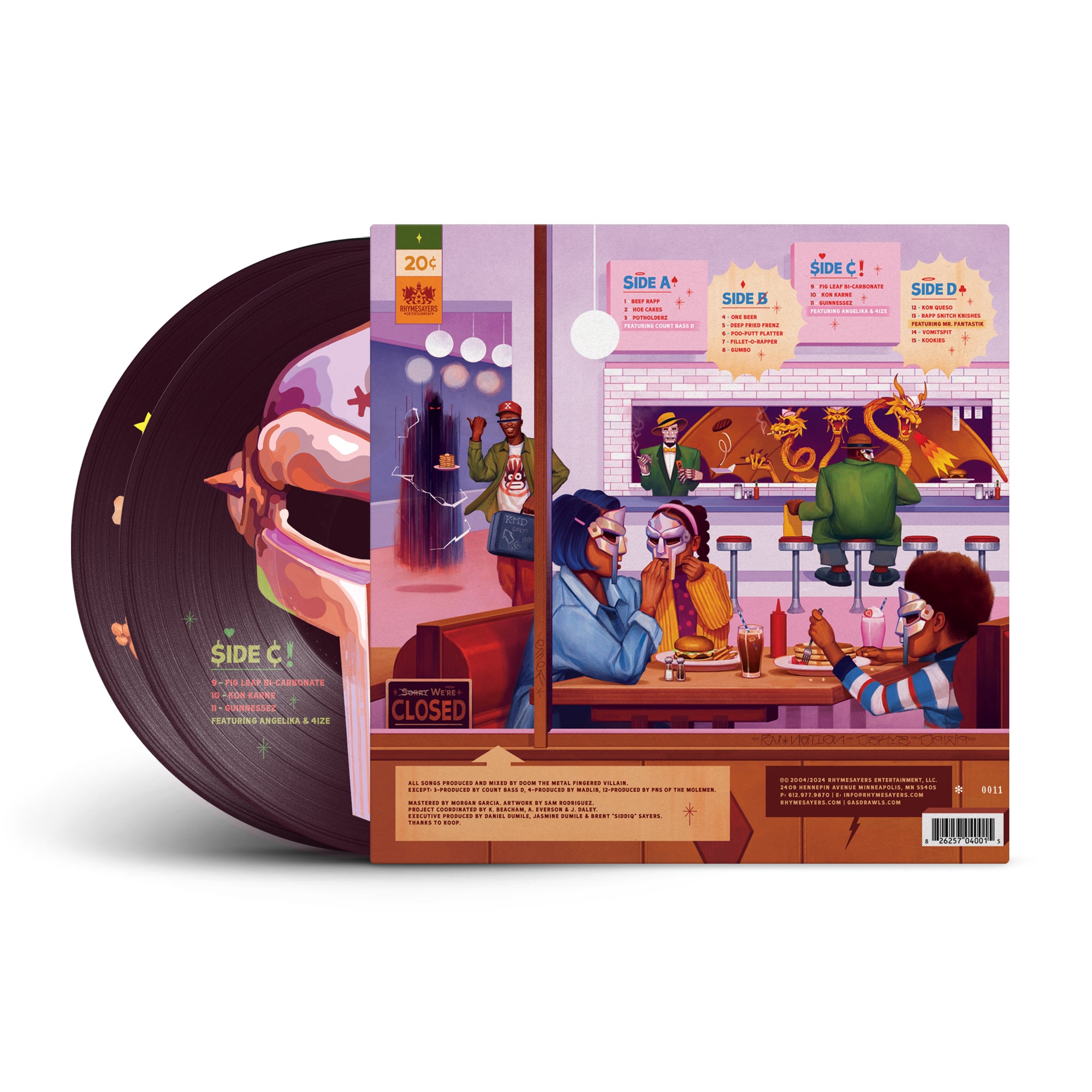 MF DOOM - MM..FOOD (20th Anniversary Edition) Deluxe Vinyl + Kookies 7 - Rhymesayers Entertainment