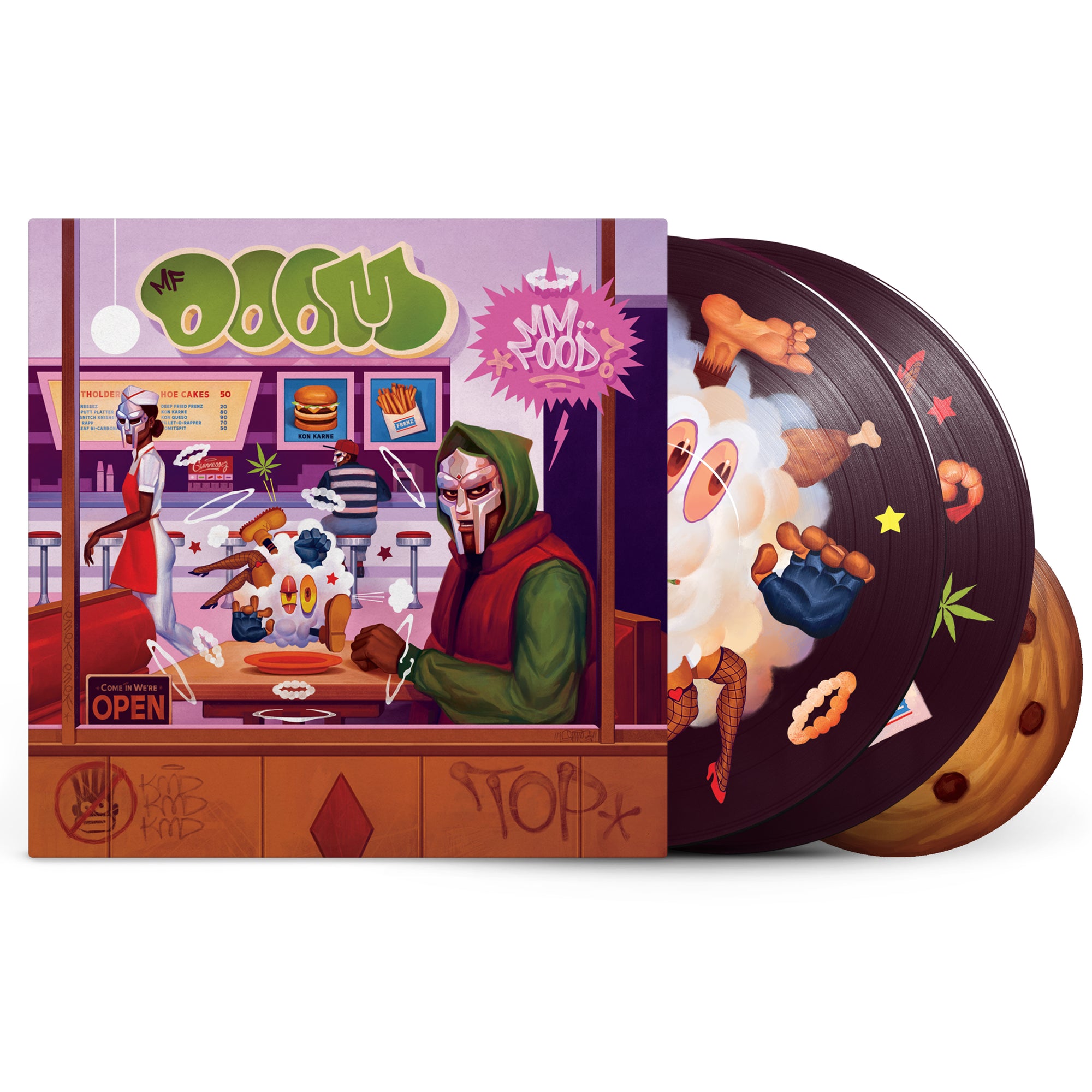 MF DOOM - MM..FOOD (20th Anniversary Edition) Deluxe Vinyl + Kookies 7 ...
