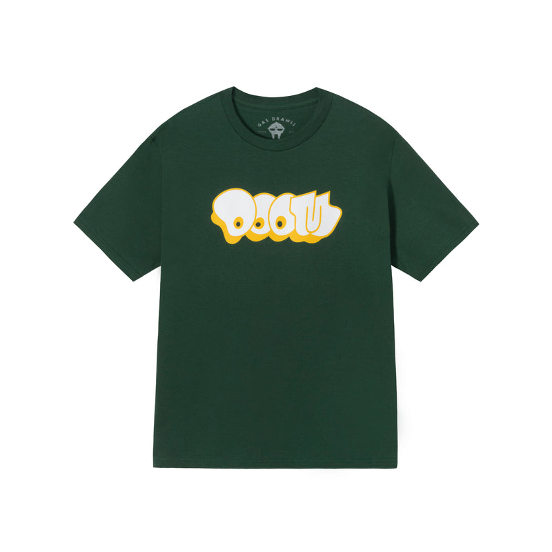 MF DOOM - Throw Shirt (Green) - Rhymesayers Entertainment