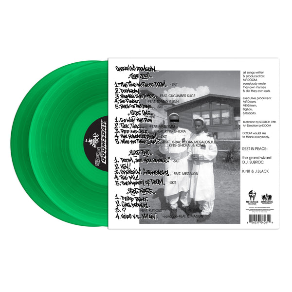 MF DOOM - OPERATION: DOOMSDAY (25TH ANNIVERSARY SKETCH EDITION) VINYL ...