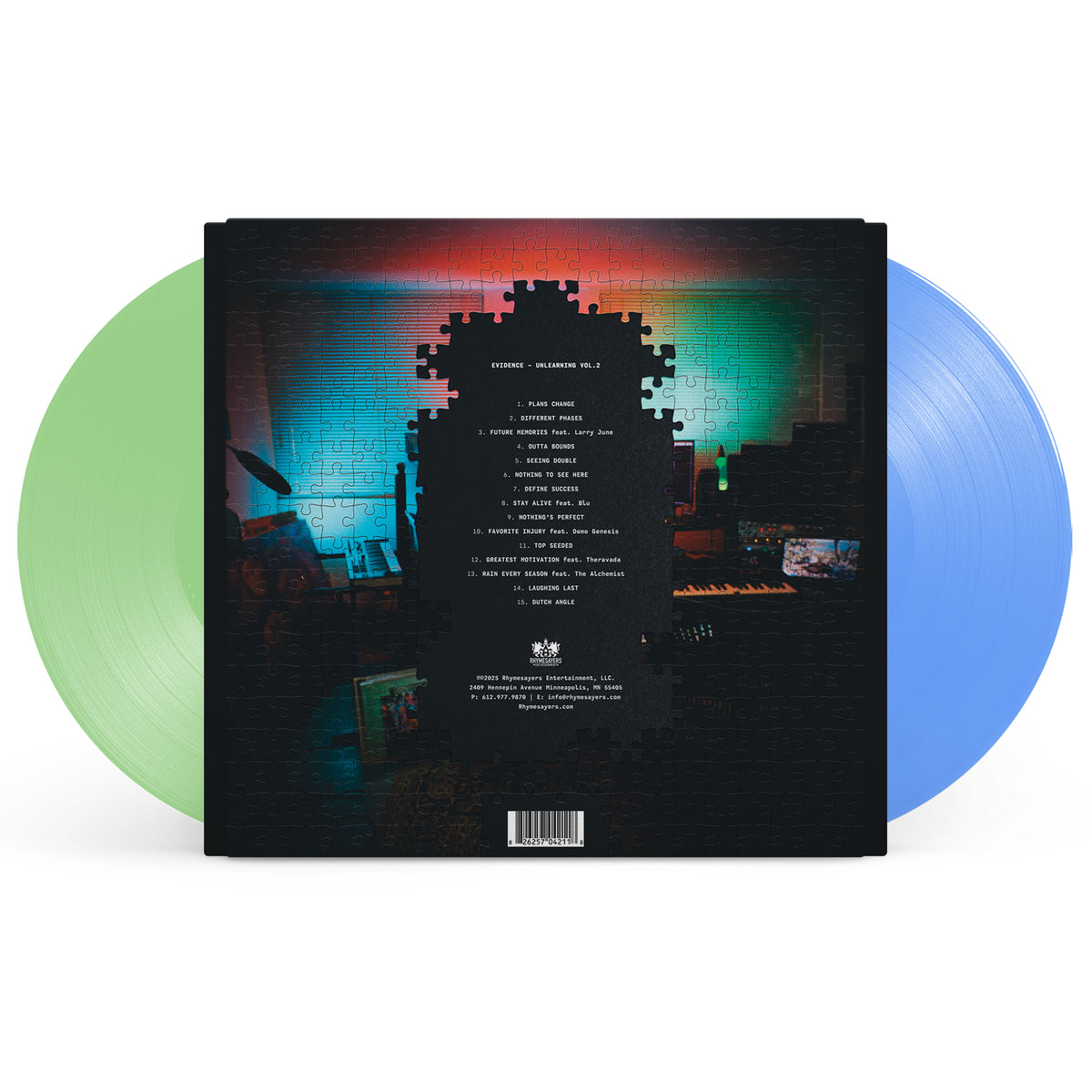 Evidence - Unlearning Vol. 2 (Deluxe Vinyl) - Rhymesayers Entertainment