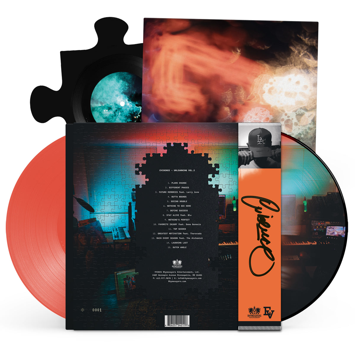 Evidence - Unlearning Vol. 2 (Premium Deluxe Vinyl) - Rhymesayers ...