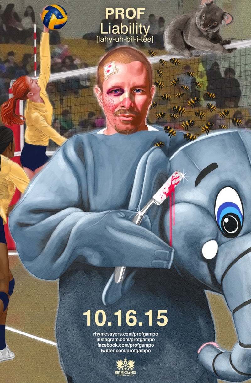 Prof - Liability Poster - Rhymesayers Entertainment